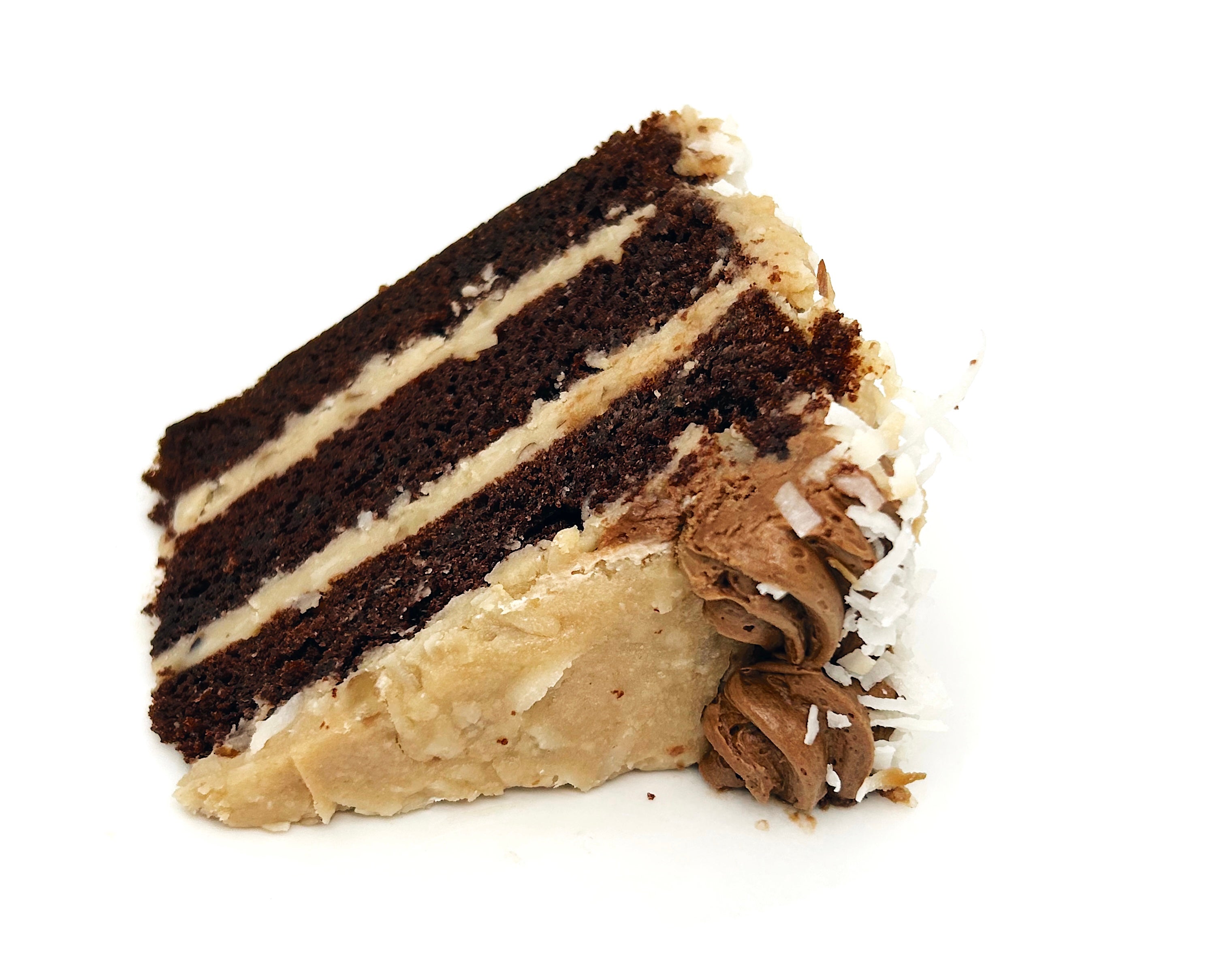 German Chocolate Cake Square (Pre-order) | Charlie's Bakery & Creamery